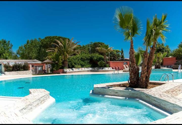 Mobil-home Camping 3 éToiles L'escale à Agde - Bessan