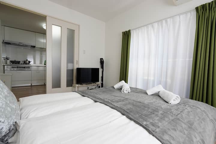 A45黒門ロイヤル上野マンション/黒門市場徒歩1分/日本橋駅徒歩3分/道頓堀、心斎橋徒歩圏内 - Osaka