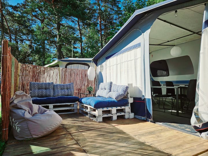Przyczepa Poco Sole Camping Kormoran - Jastarnia