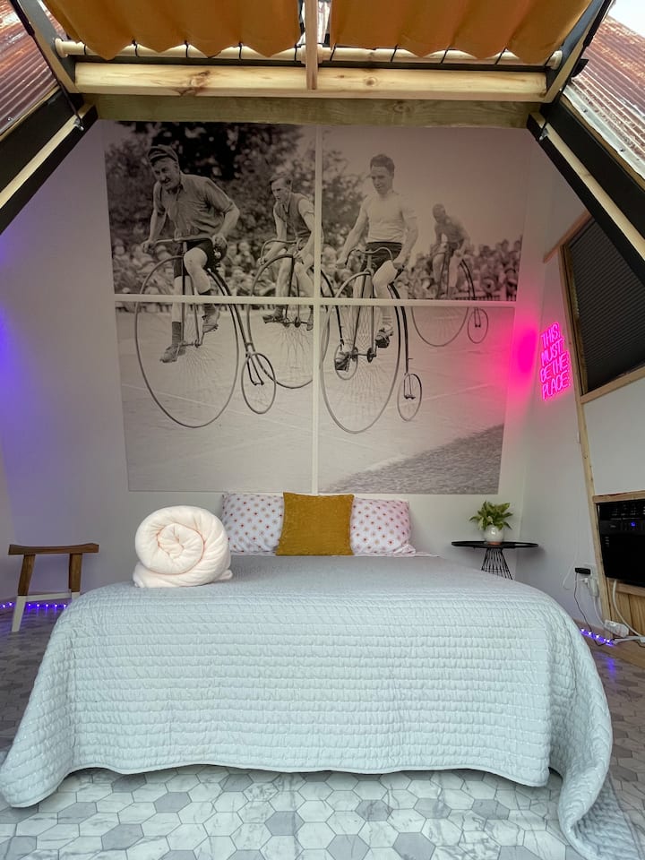 The Penny Farthing;  A-frame - Bentonville, AR