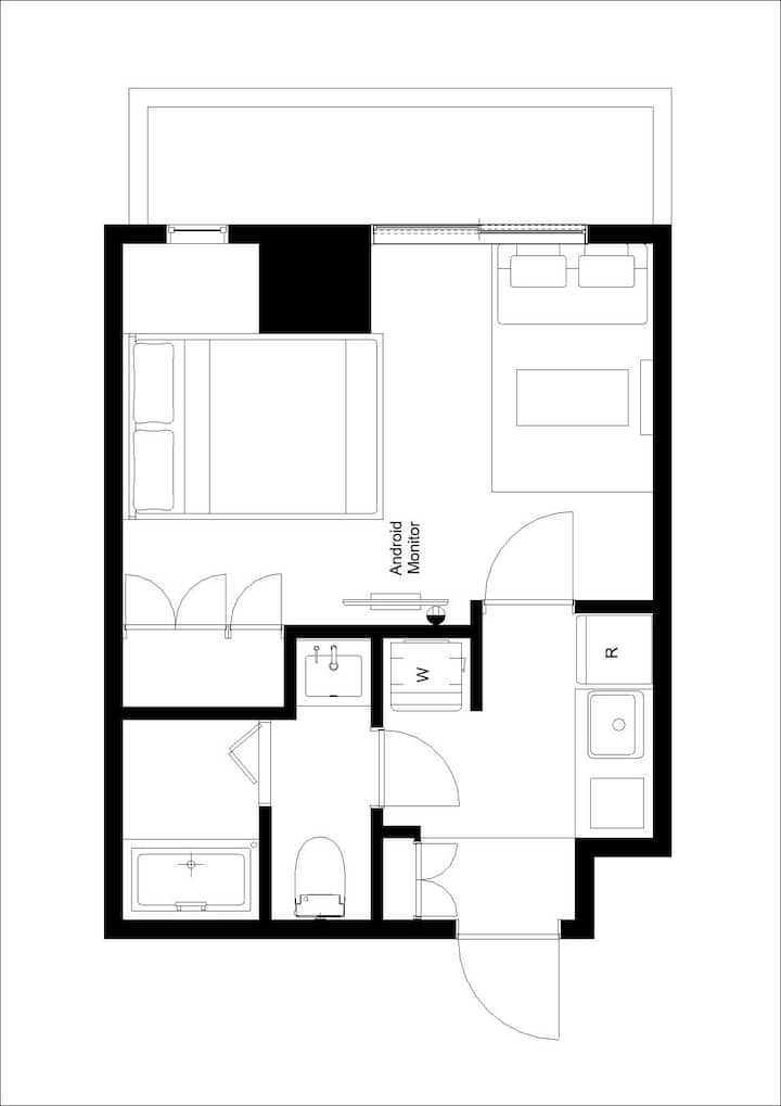 4 Min. Walk From Higashi-shinjuku Station! /R10 - Shinjuku City