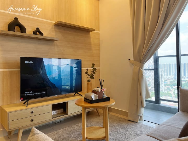 Great City View 1br @Trion Kl@free Shuttle Mrt/lrt - Kuala Lumpur