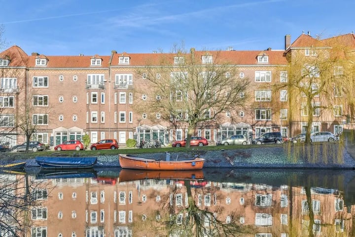 Sfeervol Appartement Aan Het Water - Amsterdam