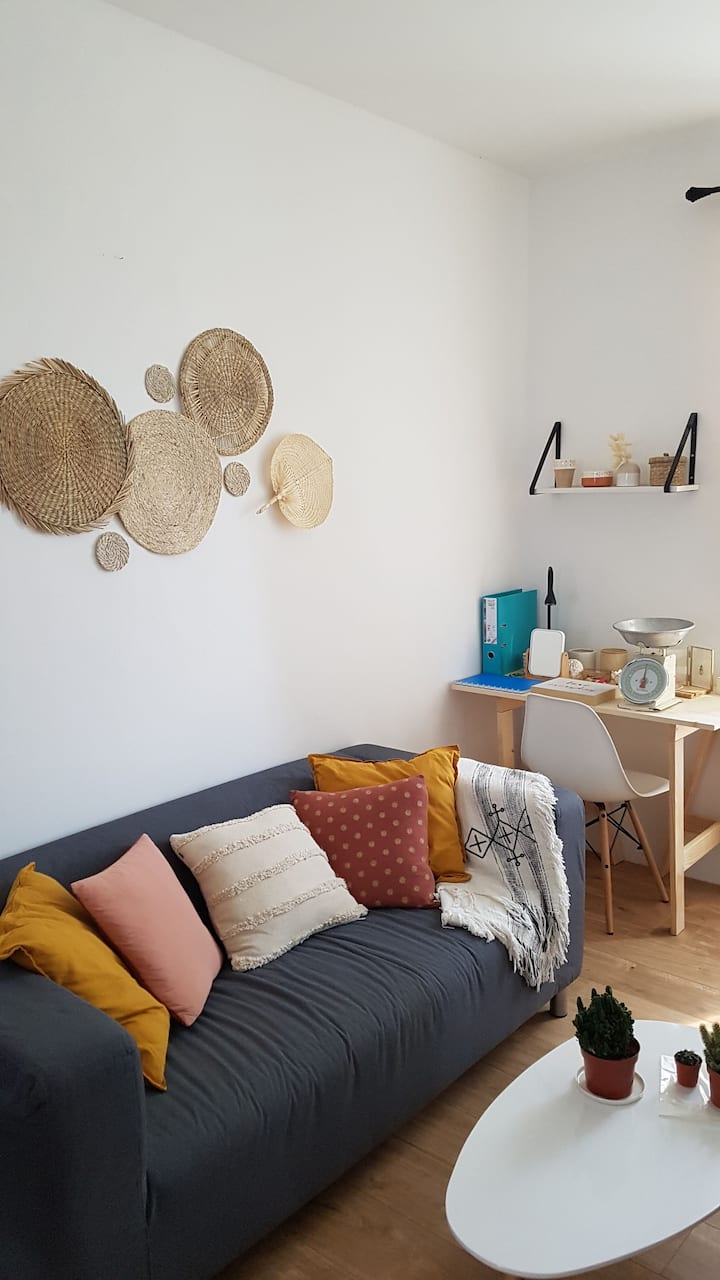 Studio Cosy Climatisé Centre - Nimes