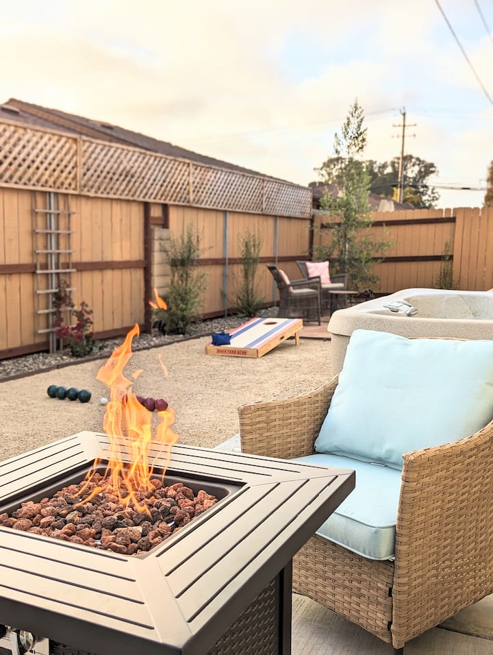 Hottub-family Friendly-firepit-near Pismo Beach - Arroyo Grande, CA