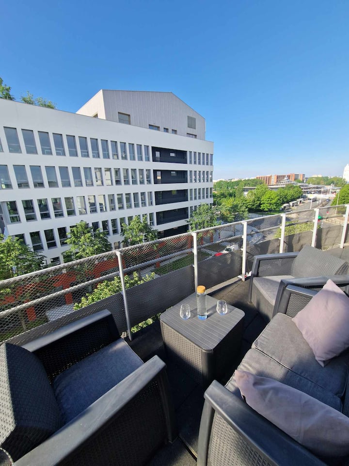 Appartement Comfortable à 200 M à Pied Du Rer A - Marne-la-Vallée