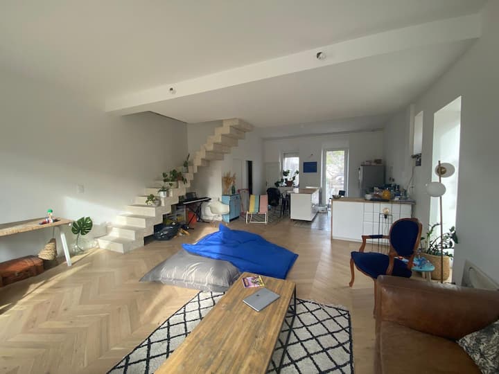 Maison 4 Chambres- Vue Mer - 200m Plage -8 Pers - Marseille