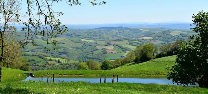 Gite D'estours à La Ferme Dans Le  Sud Aveyron - Saint-Sernin-sur-Rance