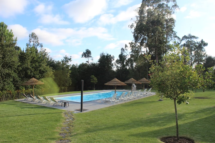 Casa Emcanto - Piscina, Jogos, Cinema, 16 Hóspedes - Pombal