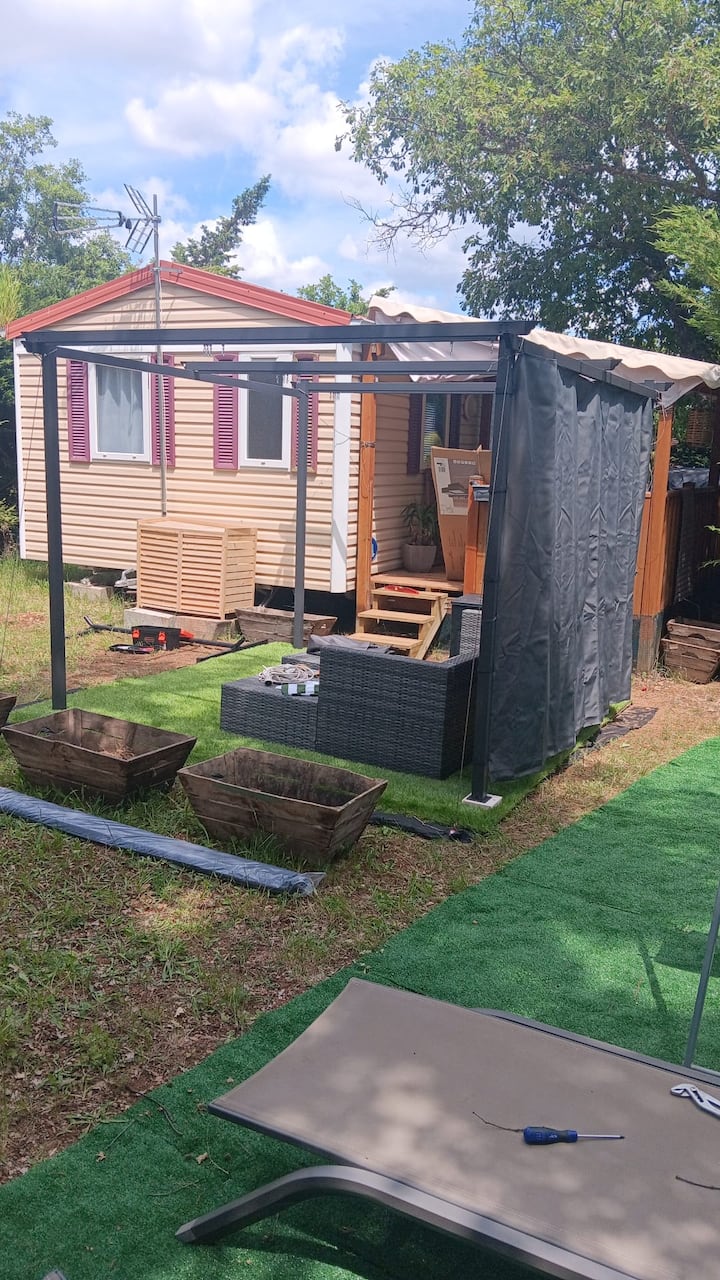 Mobil-home Camping Calme - Bauduen