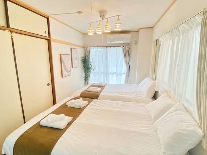 両国駅徒歩5分/浅草寺&スカイツリー徒歩圏内/渋谷新宿アクセス良好/最大4名/403 - Asakusa