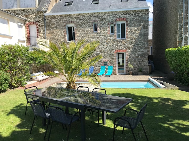 Maison De Ville Av Piscine Chauffée - Saint-Malo