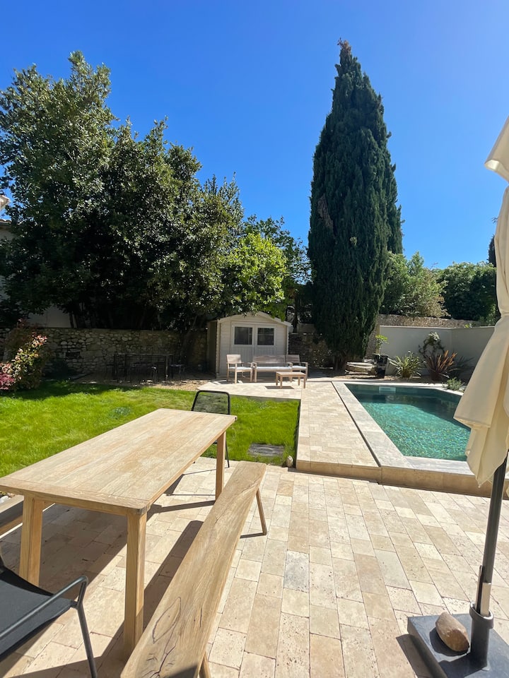 Rez-de Jardin Avec Piscine Vaison Ventoux Provence - Vaison-la-Romaine