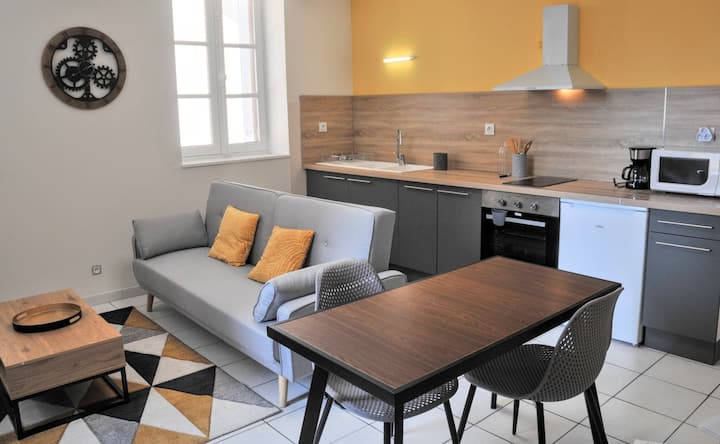 T2 Le Paradis, 3 Pers, 2 Lits, Wifi, Rdc - Agen
