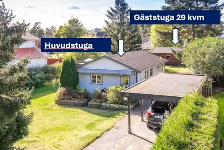 Strandnära Stuga I ÅHus 72 Kvm - Åhus