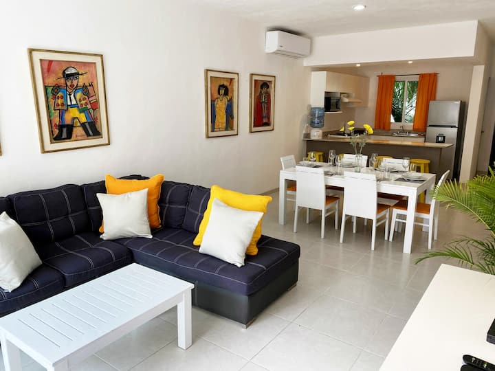 2br Close To Beach, Private Rooftop, Pool, Parking - Playa del Carmen