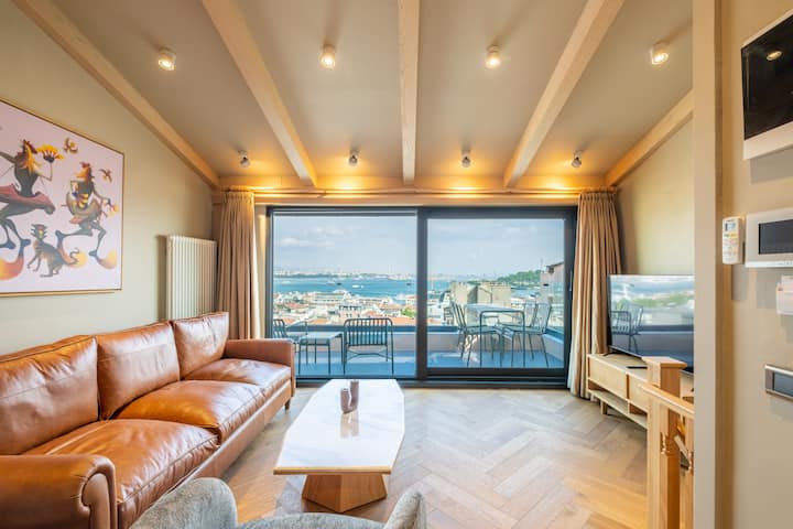 Stunning 2br Penthouse W/breathtaking View - Istanbul