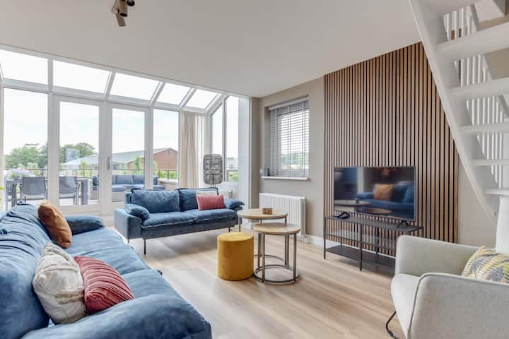 Meerzicht 57 - 3 Bedrooms Appt With Sunny Terrace - Heemskerk