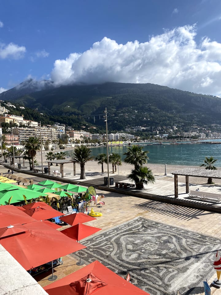 Place Du Cap, Coeur Rue Pietonne, 80 Mt Sablette - Menton