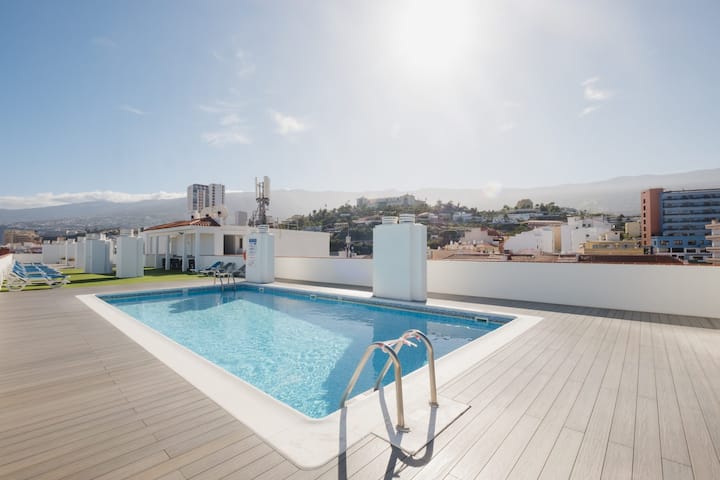 Estudio Con Piscina Y Balcón - Puerto de la Cruz