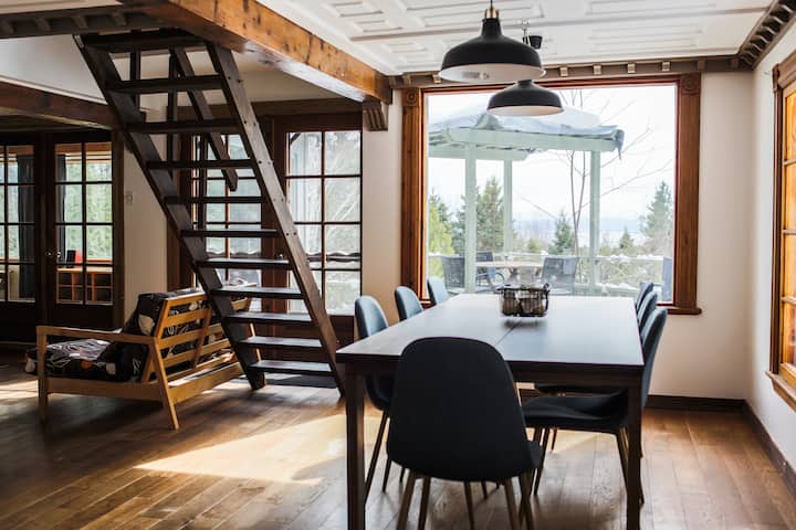 Chaleureux Chalet Rustique-chic (Avec Spa!) - Charlevoix Regional County Municipality