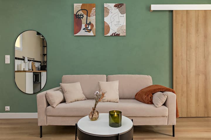 Logement 2p Confort Hyper Centre 100m De La Mer - Dieppe