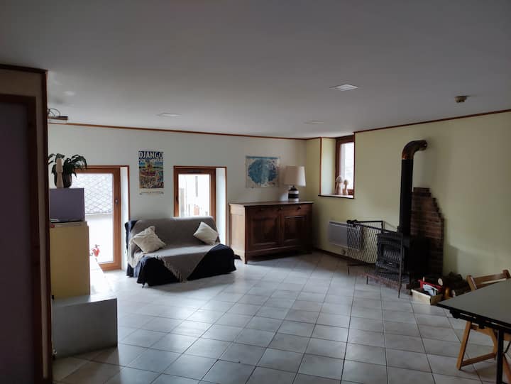 Chambre 4 Lits Simples Dans Gîte De Montagne - Chamrousse