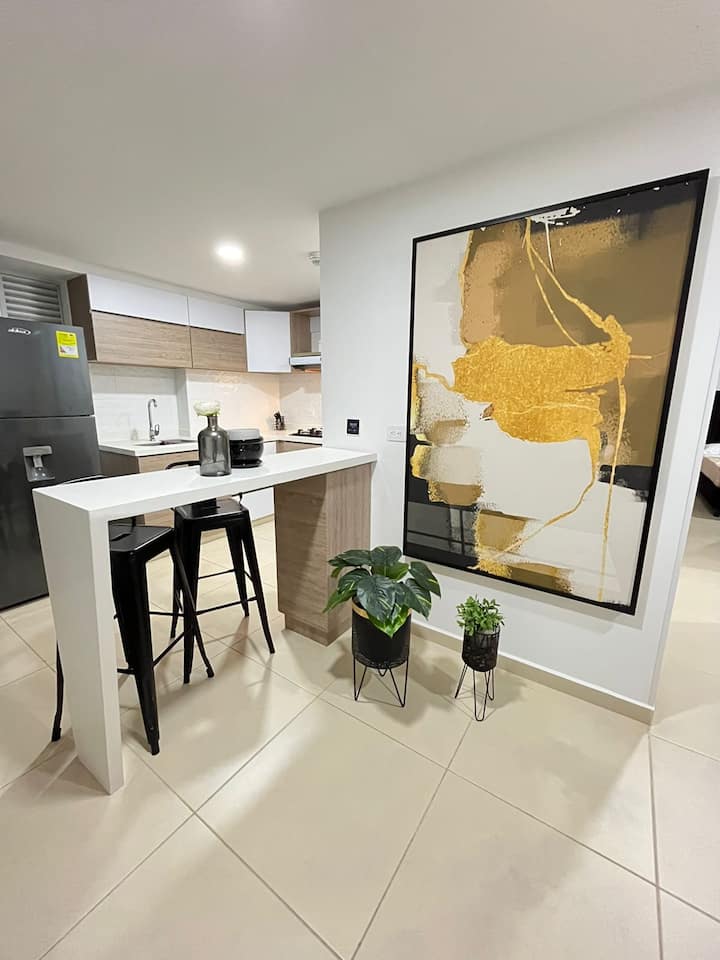 Apartamento Moderno Y Elegante En La Ciudad - Pereira