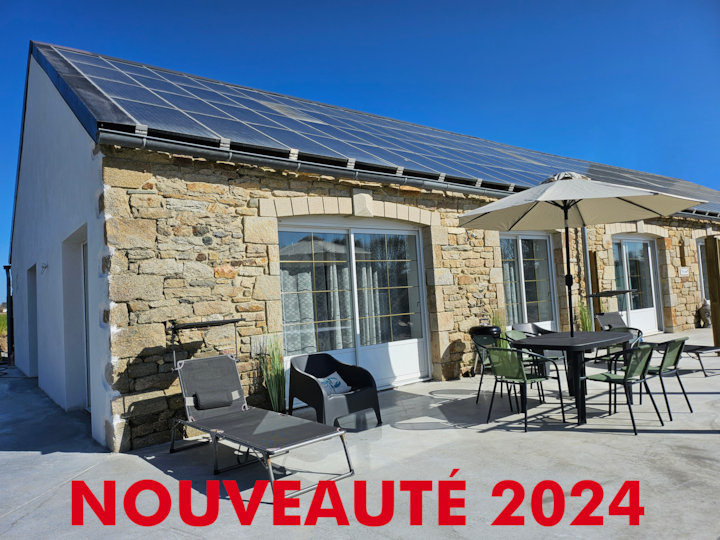 Magnifique Maison De Vacances En Pierre 4 Baies - Pouldreuzic
