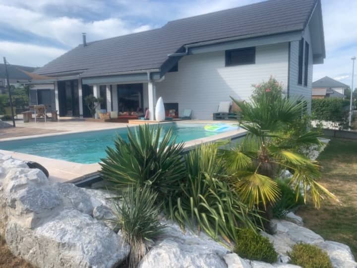 Maison Avec Piscine Chauffée - Aix-les-Bains