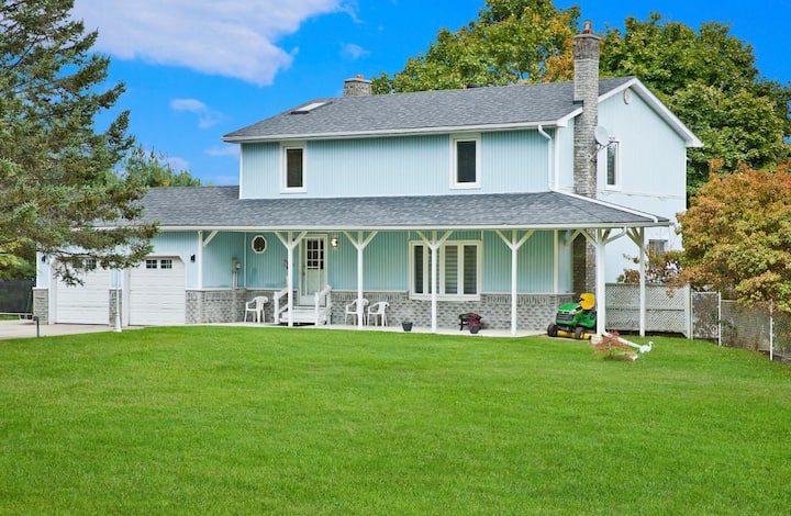 Perfect 3 Acre Cottage Home 15 Mins From The Beach - 웃브리지