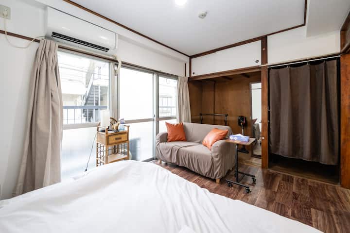 最大4名/羽田空港へのアクセス良好/品川駅まで2駅の大森アパートメント/203号室 - Yokohama