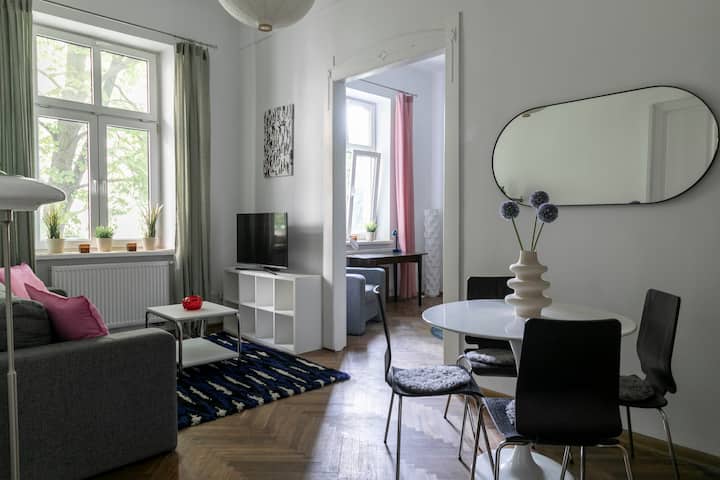 Nastrojowy Apartament W Centrum Z Balkonem - Kraków