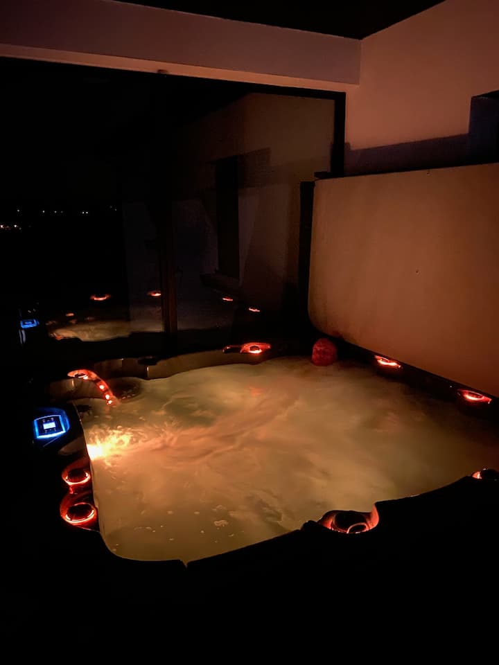 Route99 Sud Villa Isabelle Jacuzzi-piscine-billard - Limoux