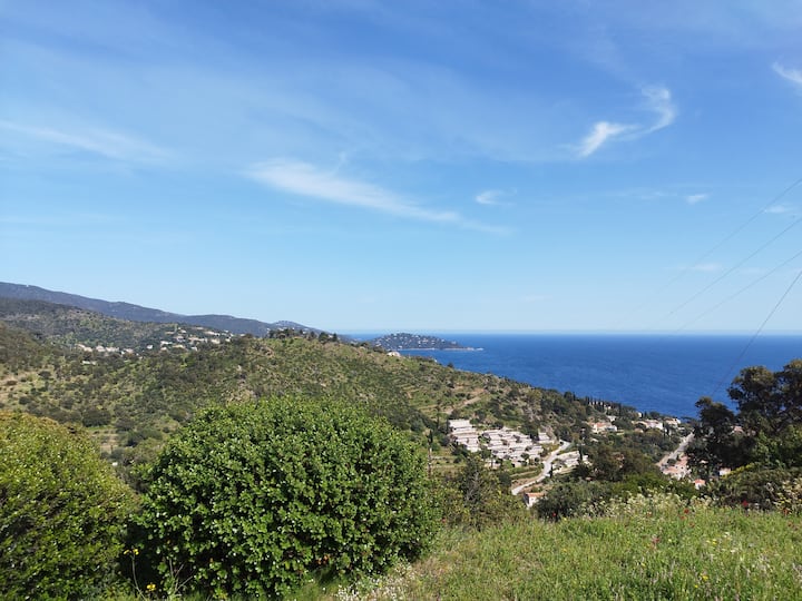 Studio Au Calme Vue Imprenable - Le Lavandou