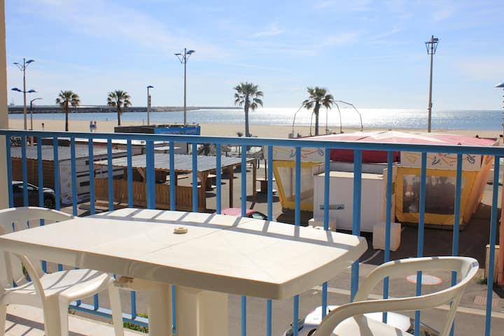 T2 Vue Mer, Clim, Parking Privé - Sable & Soleil - Port-la-Nouvelle