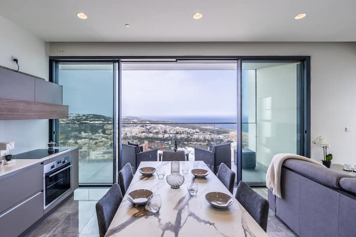 Modern Apt | 21st Floor | Panoramic Views-mercury - Pembroke, Malta