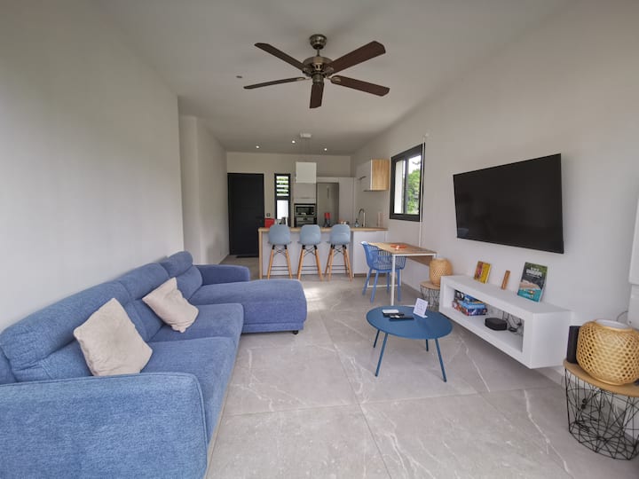 Swiiti – T2 Familial 3* Avec Jardin à Deshaies - Deshaies