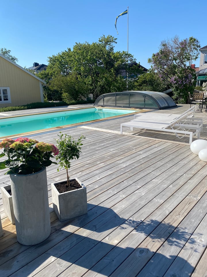 Villa Med Pool I Berga, Kalmar - Kalmar
