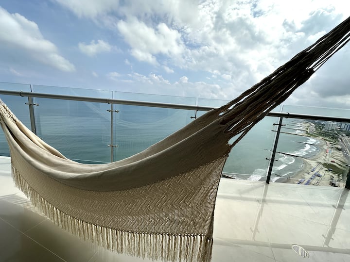 New Apt Facing The Sea 5 Minutes From The Wall - Cartagena