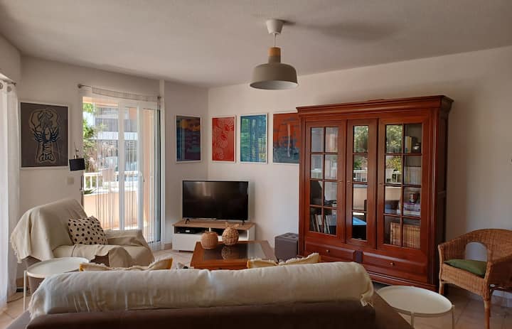 Carqueiranne 4 Pers,t3, Parking, 5 Mns De La Plage - Carqueiranne