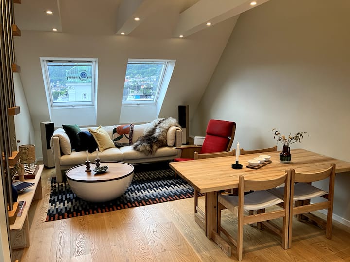 Cozy Loft In Historic Nordnes - Bergen