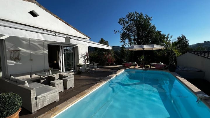 Belle Villa 5p, Piscine - La Colle-sur-Loup