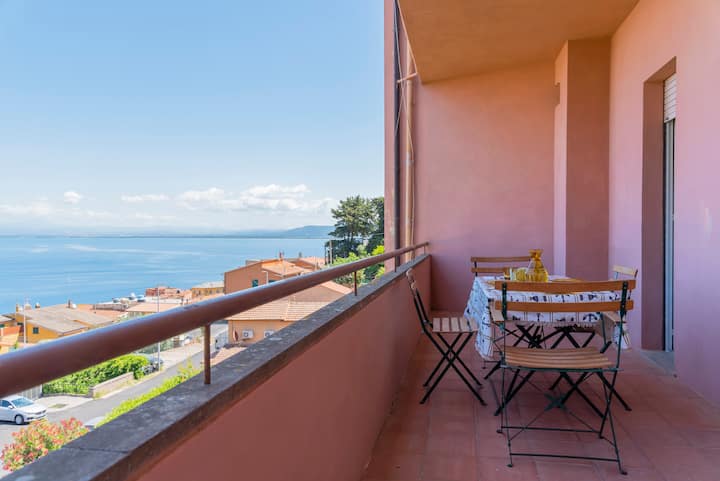Terrasse Avec Vue Sur La Mer [Wifi And Parking] - Monte Argentario