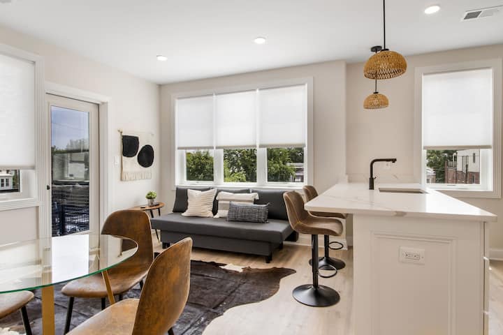 Urban & Modern | 1br/1ba Apt | One Month + - Washington, D.C.