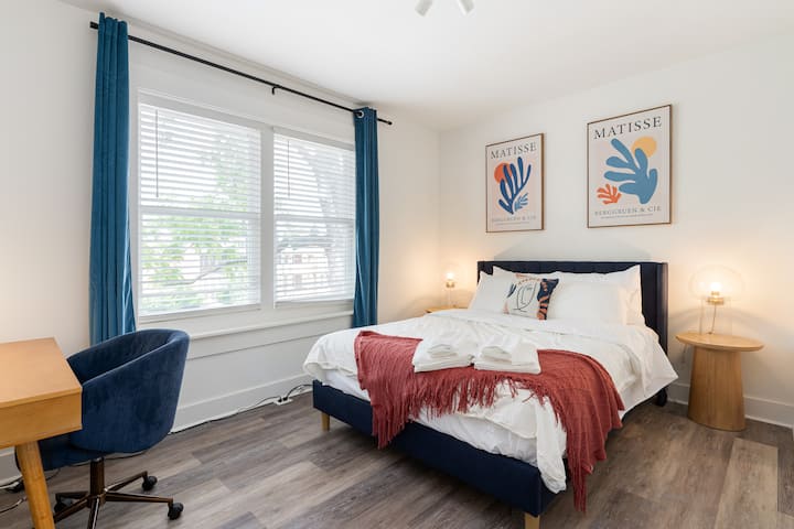 Vibrant Spacious Br | 6 Mins To Osu-short North-dt - Columbus, OH