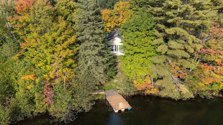 Le Panda | Chalet Détente Avec Spa, Bord Du Lac - Rawdon