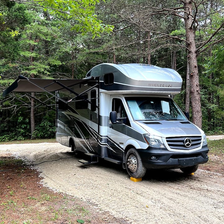 Park Under The Stars In Hoosier Forest - Paoli Peaks, IN