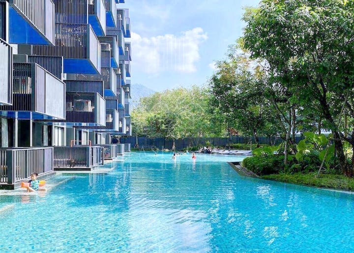 Phuket/雙床房/附廚房/鄰近購物中心/dk01 - Patong Beach