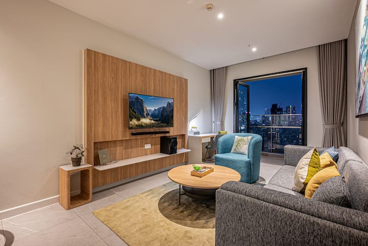5* Luxury Zenity D1_3br River & City View_pool/gym - Ho Chi Minh-staden